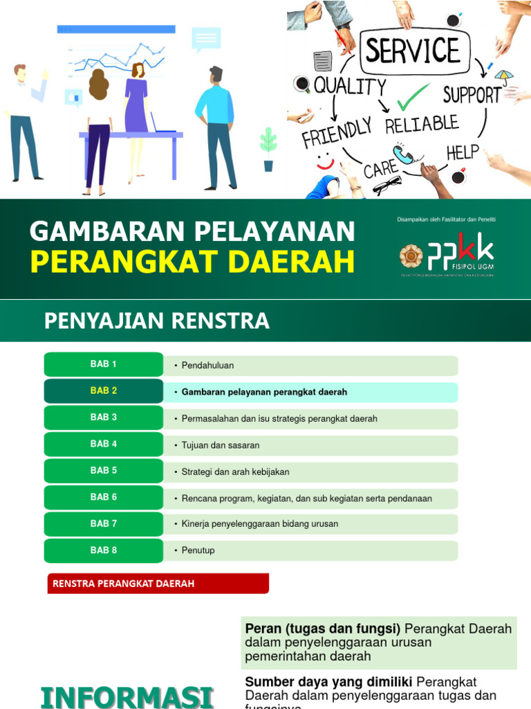 Gambaran Pelayanan Perangkat Daerah - PPKK Fisipol UGM - Diklat Renstra ...