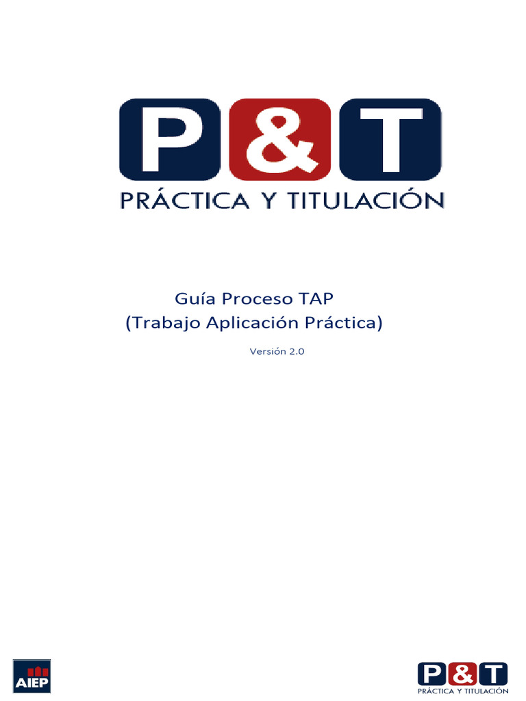 Información TAP | PDF
