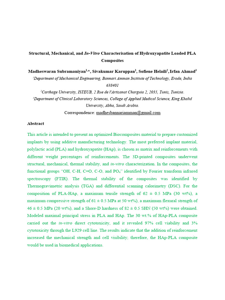 Manuscript Complete 05 02 2024 Pdf Extrusion Composite Material