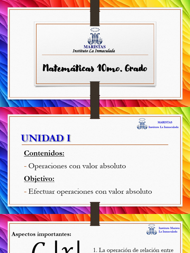 Operaciones con valor absoluto | PDF | Multiplicación | Conceptos ...
