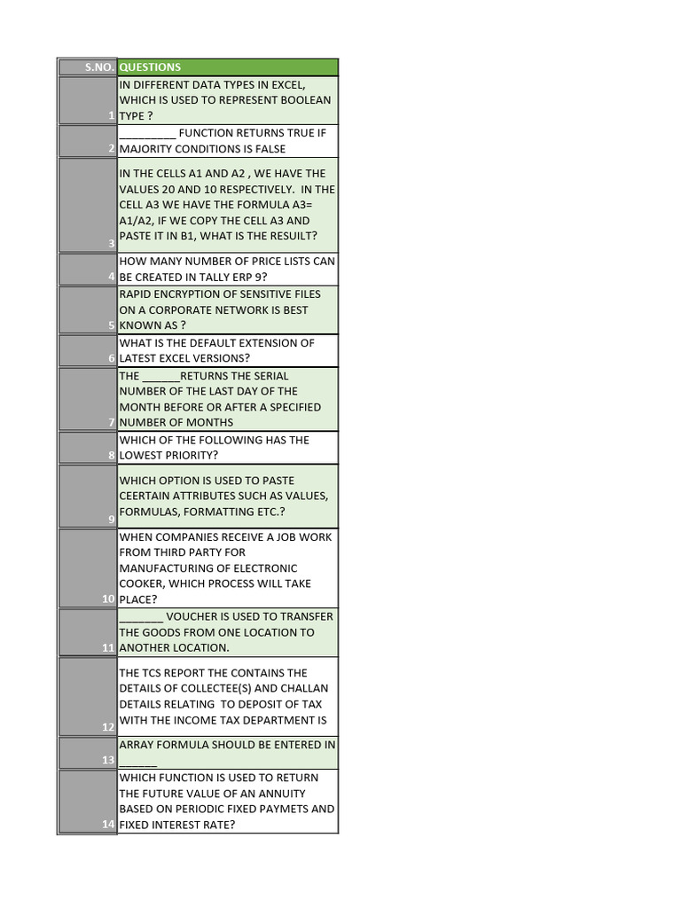 Icai Advance Itt | Download Free PDF | Microsoft Excel | Computing