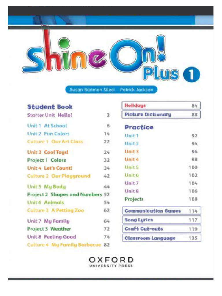 Indice Shine1 Plus | PDF