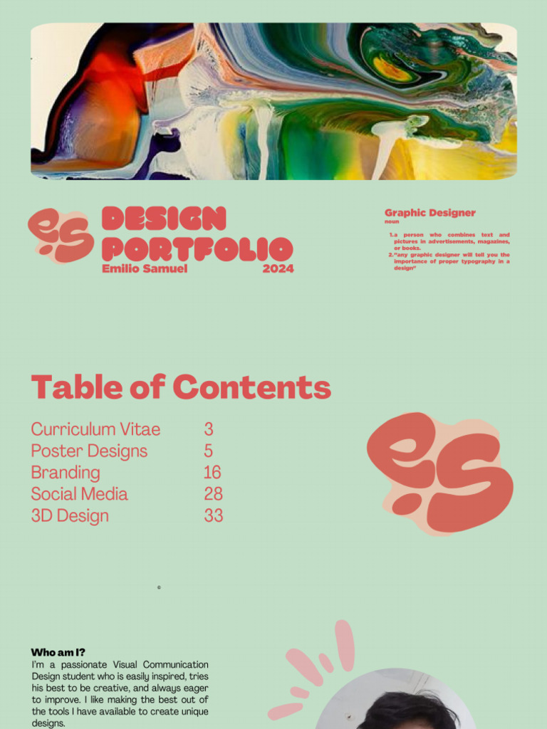 Emilio Samuel Design Portfolio 2023 | PDF