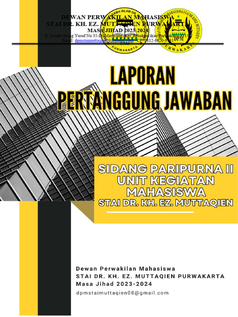 Evaluasi Program Kerja DPM STAI Muttaqien | PDF