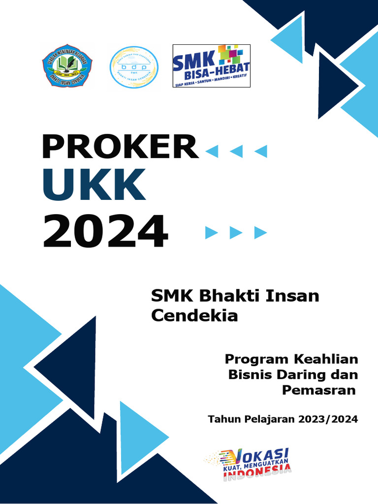 Program Kerja UKK Jadi | PDF