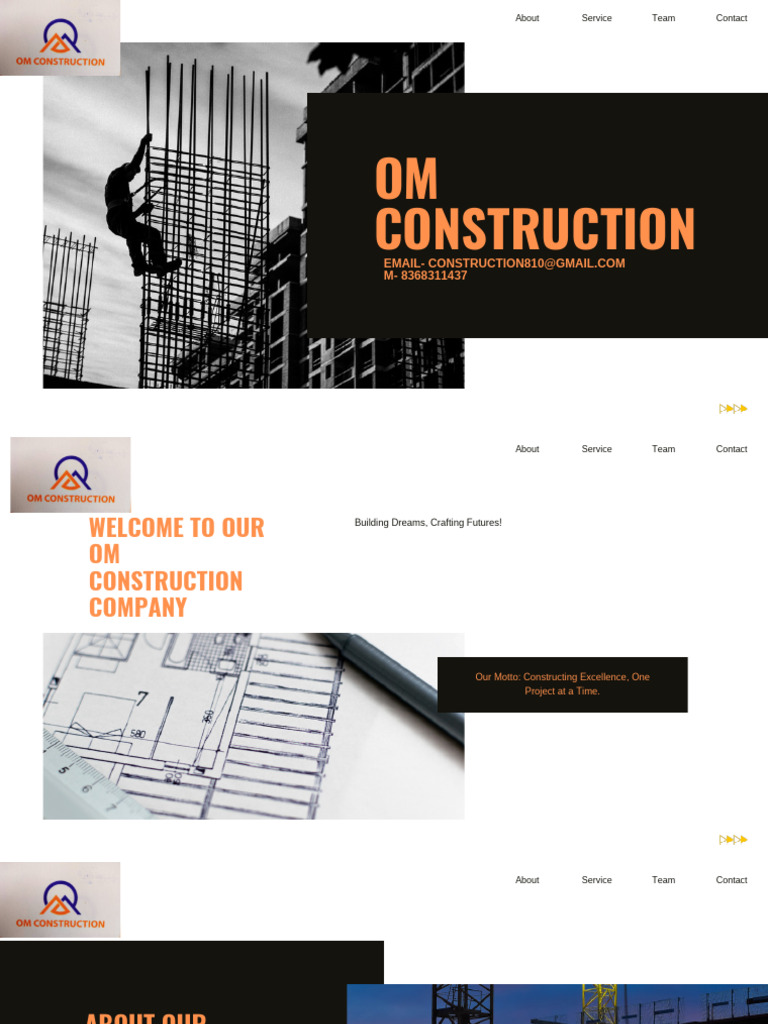 Om Construction | PDF | Business