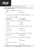 King's Rule of Integration Exercises | PDF | Mathematical Analysis