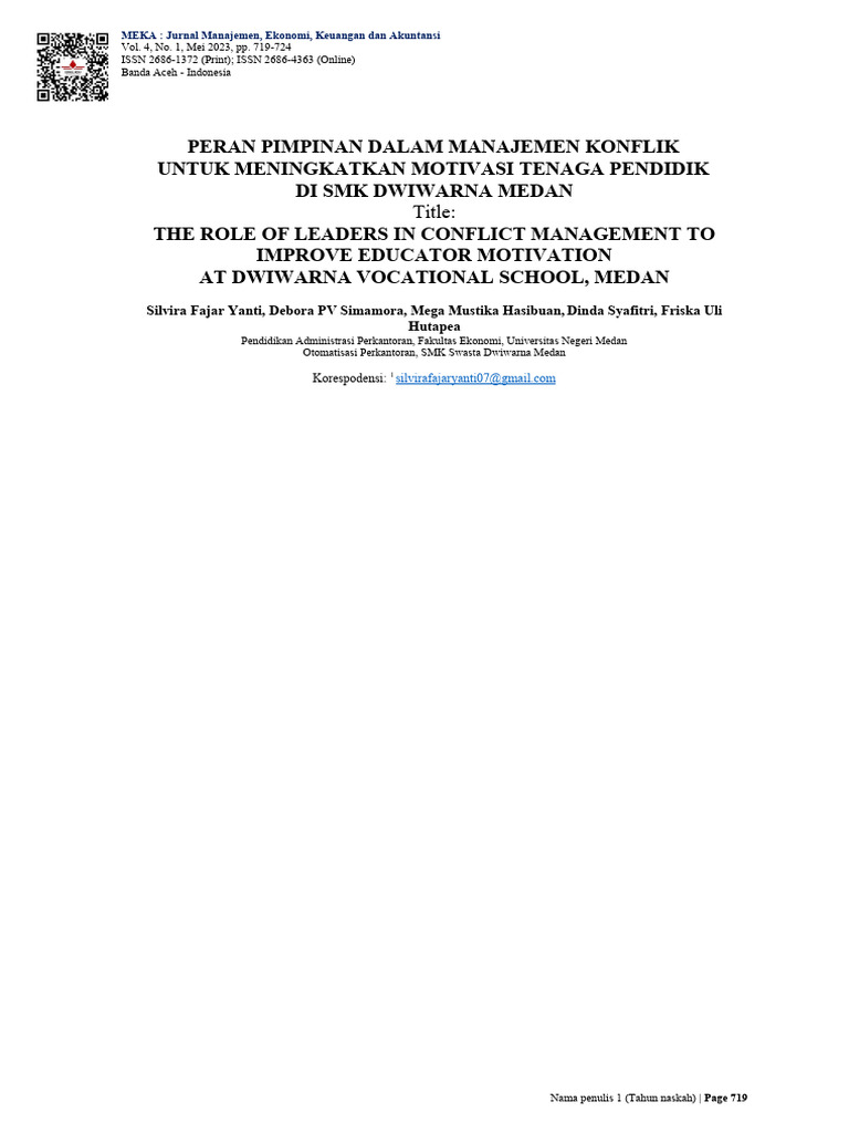 Template Jurnal Kelompok 6 | PDF