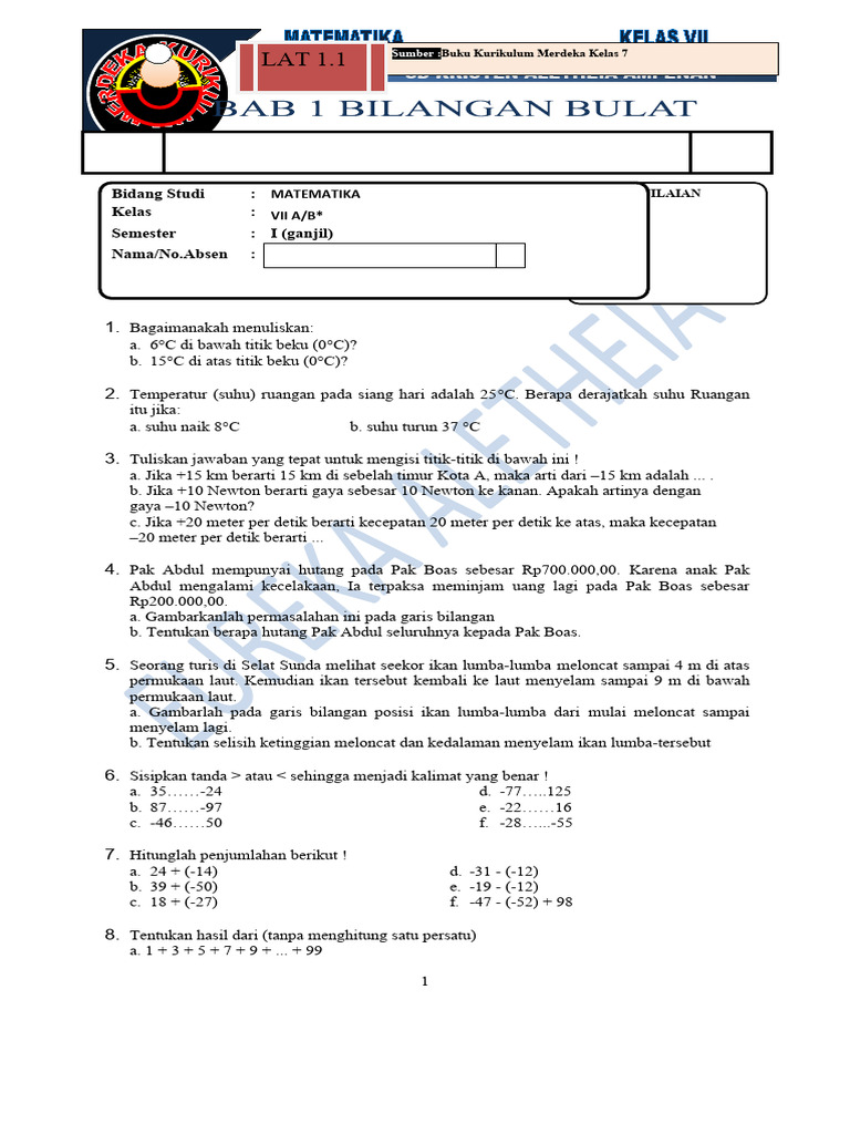 LAT 1.1 BIL BULAT New | PDF