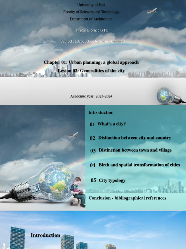Course 02 Introduction To Urban Planning | PDF | Mesopotamia | Urban Area