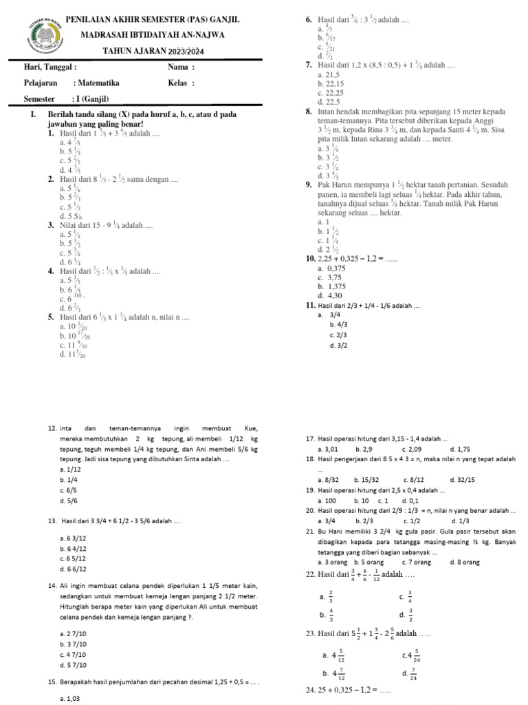 Matematika Pdf