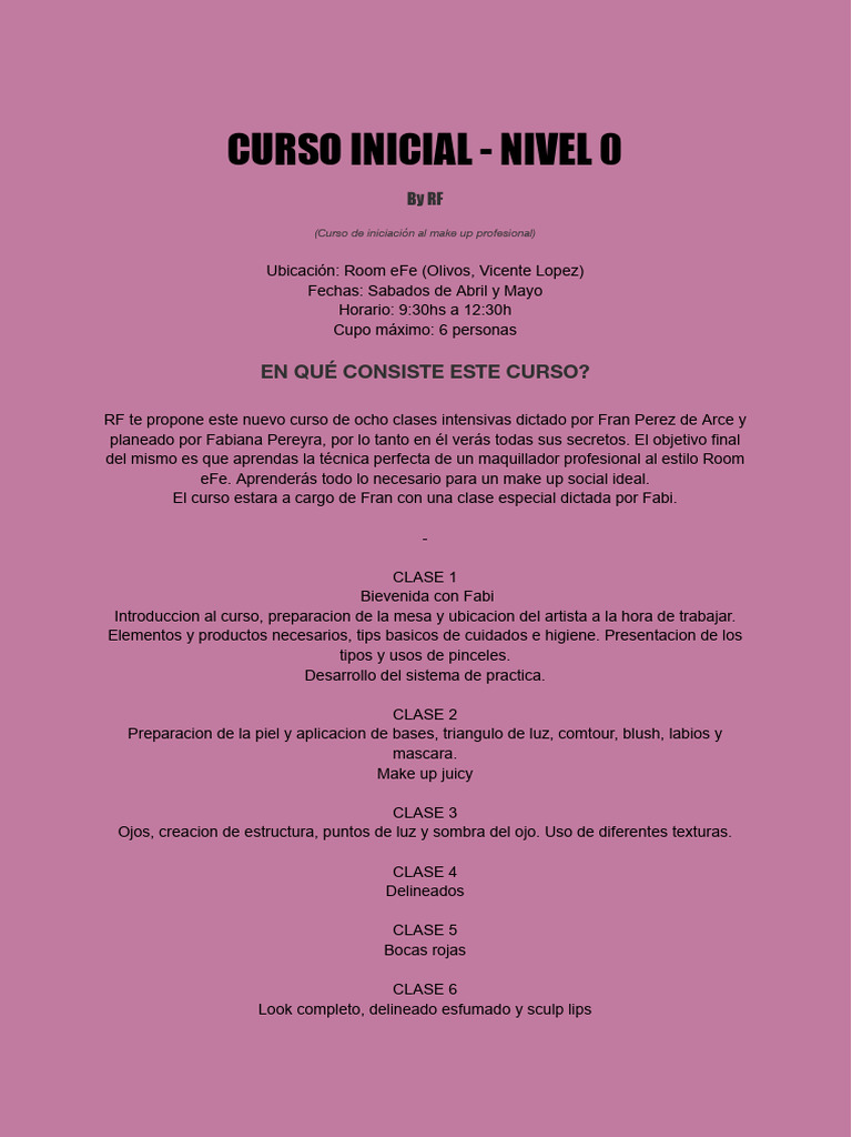 Curso Nivel 0 - Presentacion | PDF