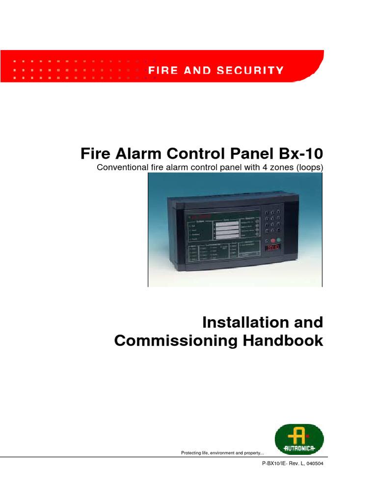 bx10 - Ie Autronica Smoke Detector | PDF | Electricity | Manufactured Goods