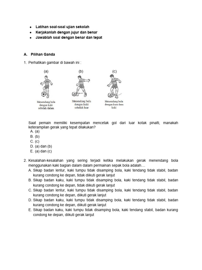 Teknik Dasar Permainan Olahraga Tim | PDF | Seni & Disiplin Bahasa
