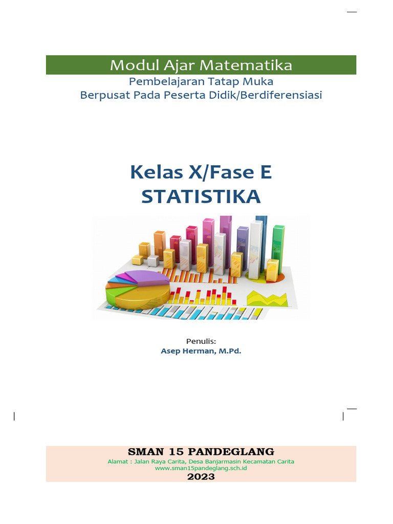 Modul Ajar Statistik | PDF