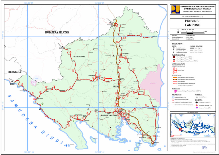 Lampung - Peta Provinsi | PDF