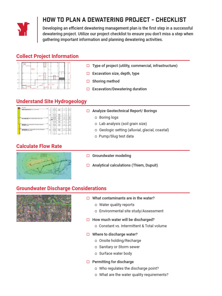 Dewatering-Plan-Checklist | PDF