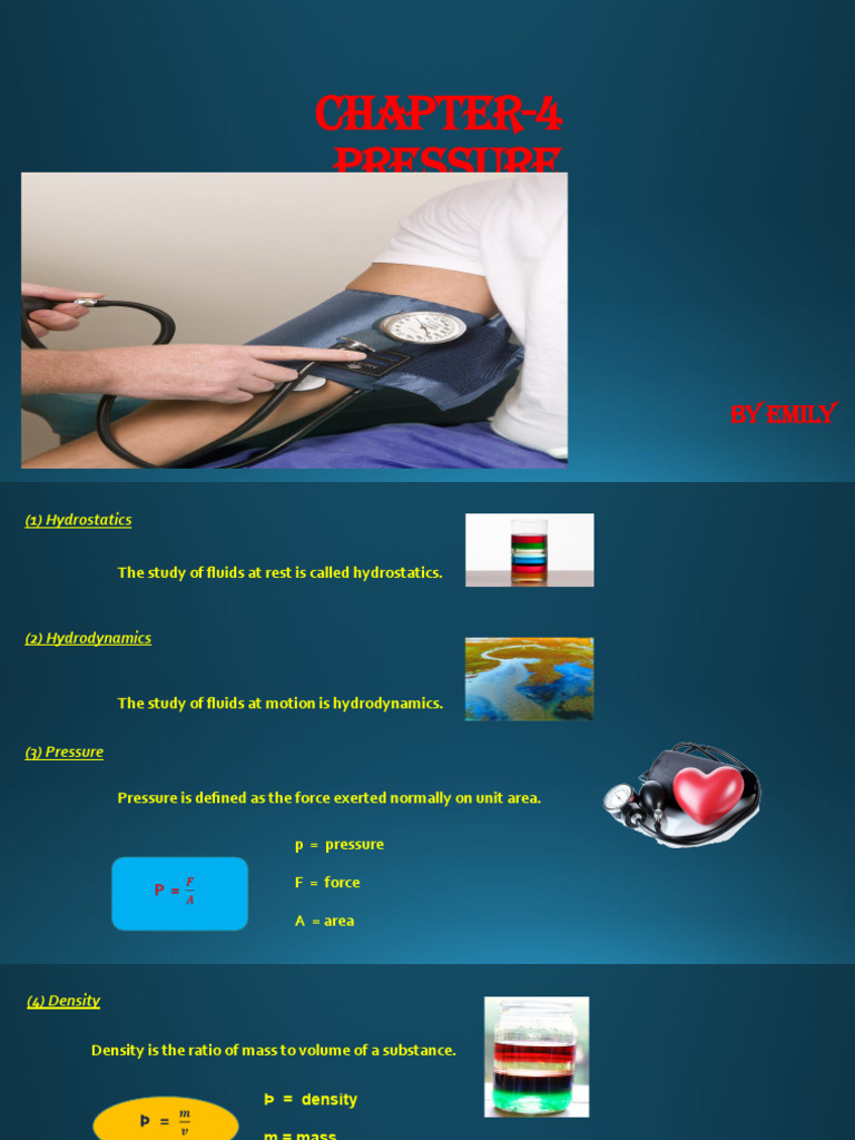 Chapter-4 New Physics in 2023.Pptx | PDF | Density | Pressure