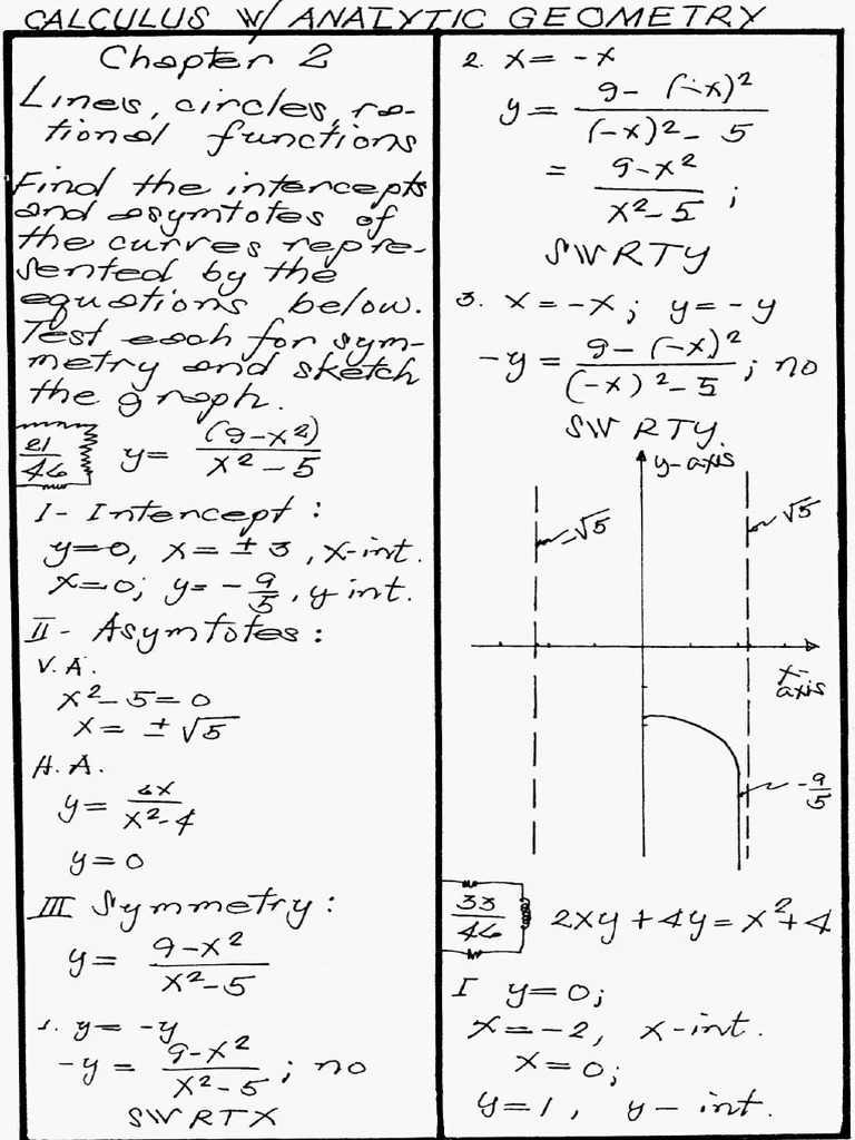 Differential Calculus Notes 2 | PDF