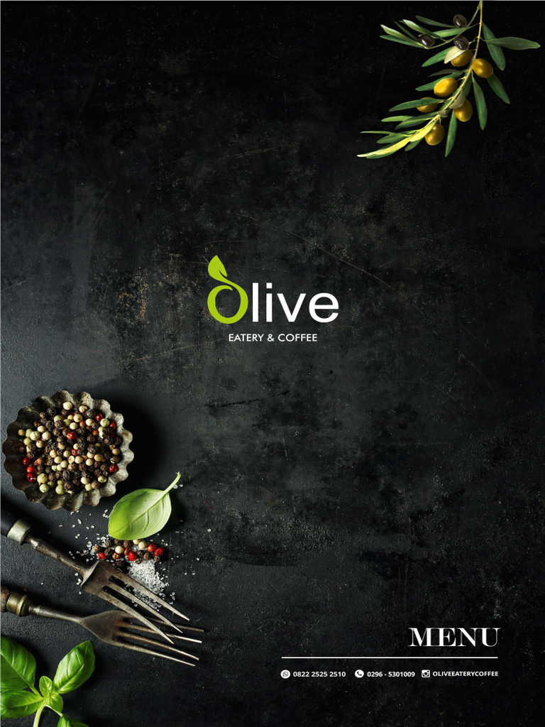 Olive's New Menu Book 2023 | PDF