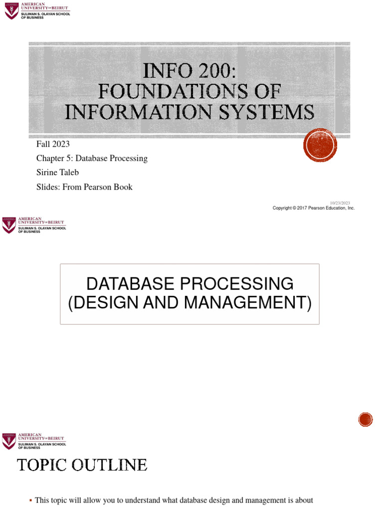 Lecture 15 19 10 2023 | PDF | Databases | Table (Database)