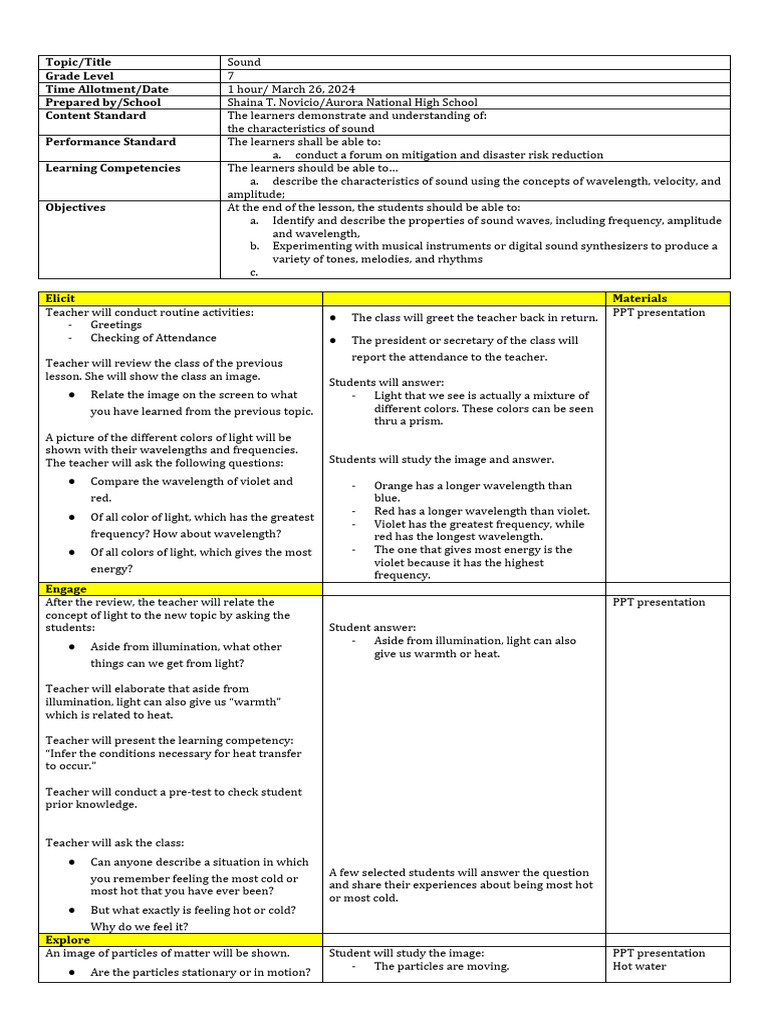 DLP - Heat | PDF | Heat Transfer | Heat