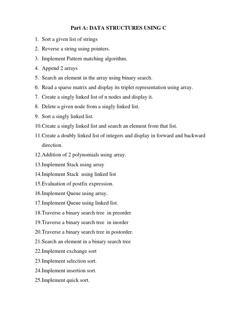 Iv Sem Ds And Rdbms Download Free Pdf Algorithms And Data Structures Information Retrieval
