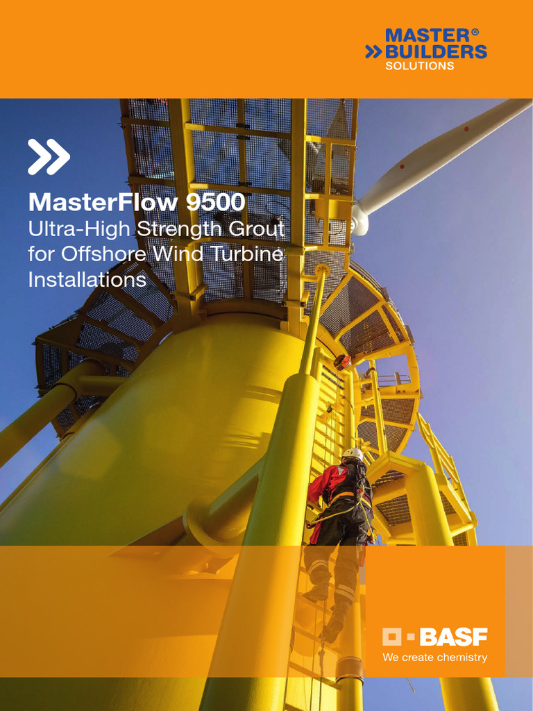 Brochure - Masterflow 9500 | PDF | Strength Of Materials | Fatigue (Material)