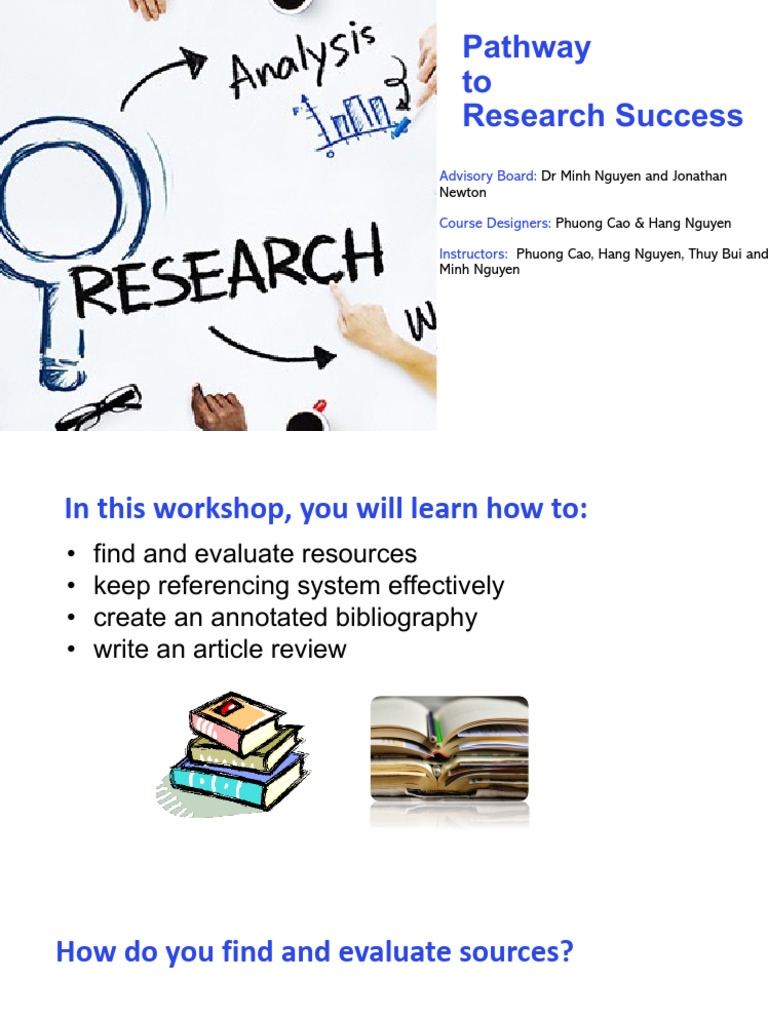 MODULE 1 - Annotated Bibliography - Finding & Evaluating Sources | PDF ...
