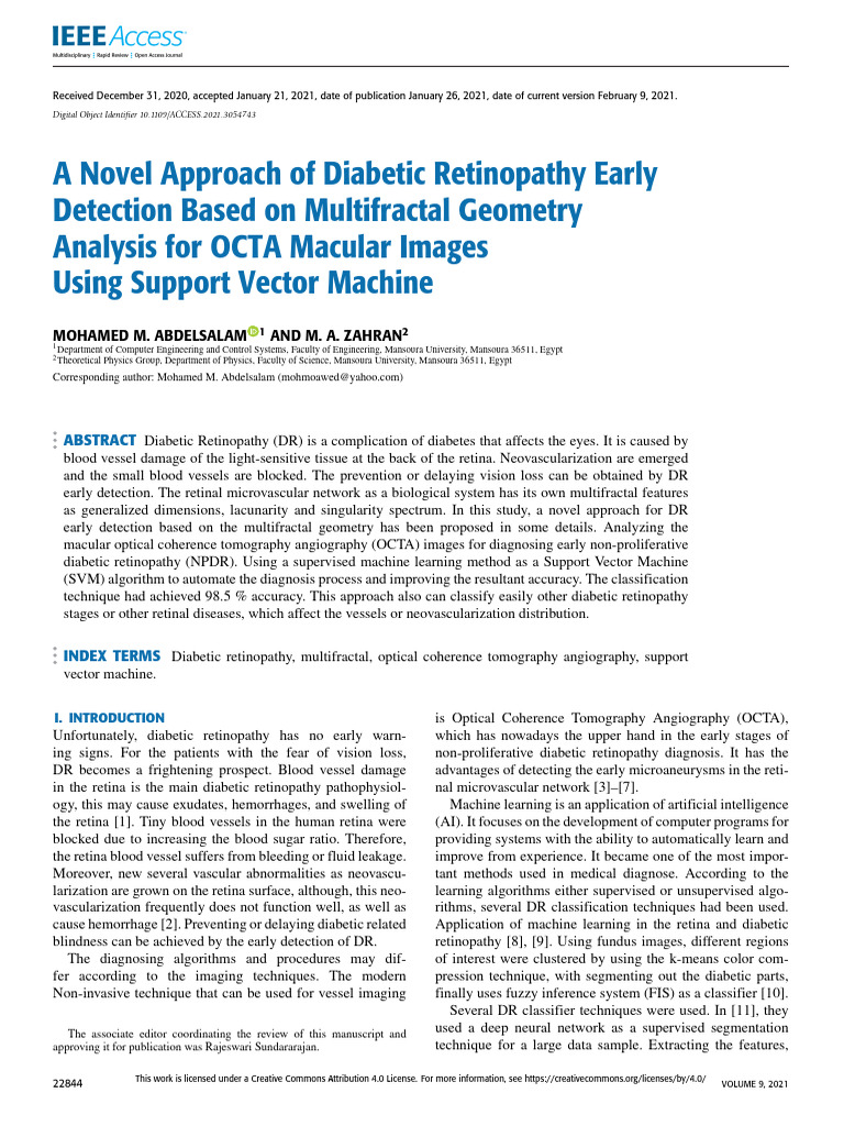 2021A Novel Approach of Diabetic Retinopathy Early Detection Based On ...