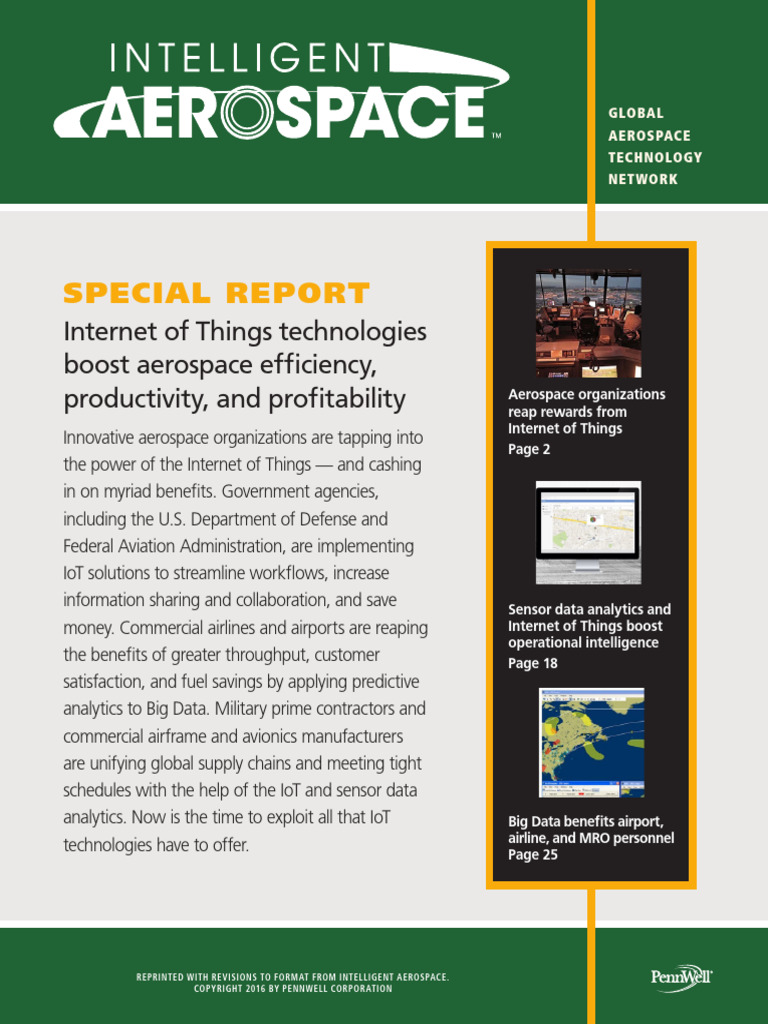 2016.4 Internet of Things in Aerospace Special Report p33 | PDF ...