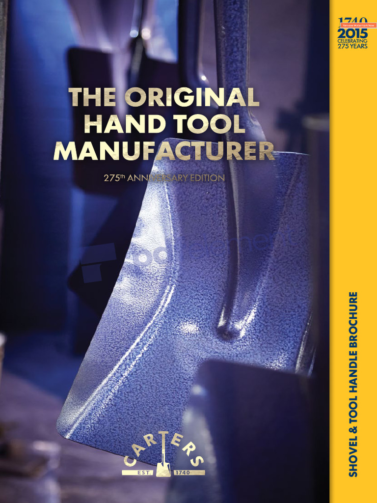 Richard Carter Shovels & Handles Guide | PDF | Insulator (Electricity ...