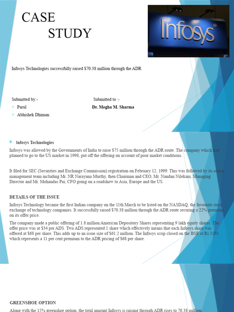 Case Study Pdf American Depositary Receipt Stocks