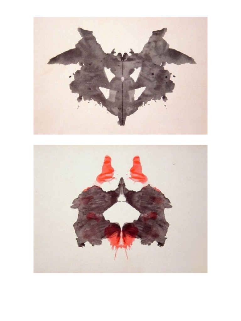 Laminas Rorschach | PDF