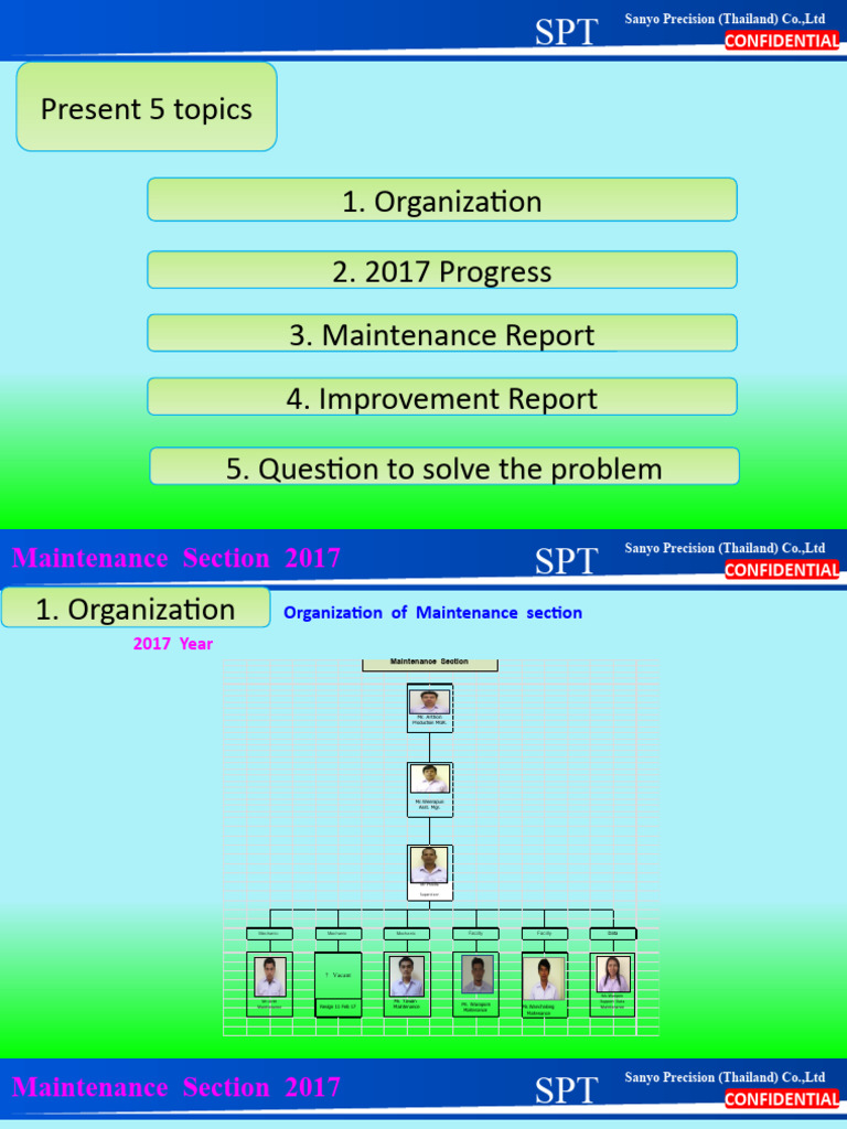 Maintenance Report 230417 Master | PDF | Machining | Bearing (Mechanical)