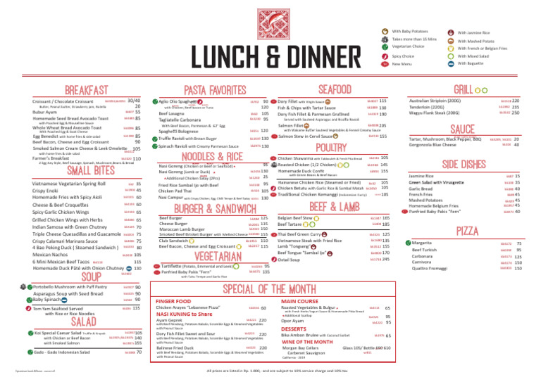 Epicentrum Lunch & Dinner - Special Ramadhan 20240308A | PDF ...