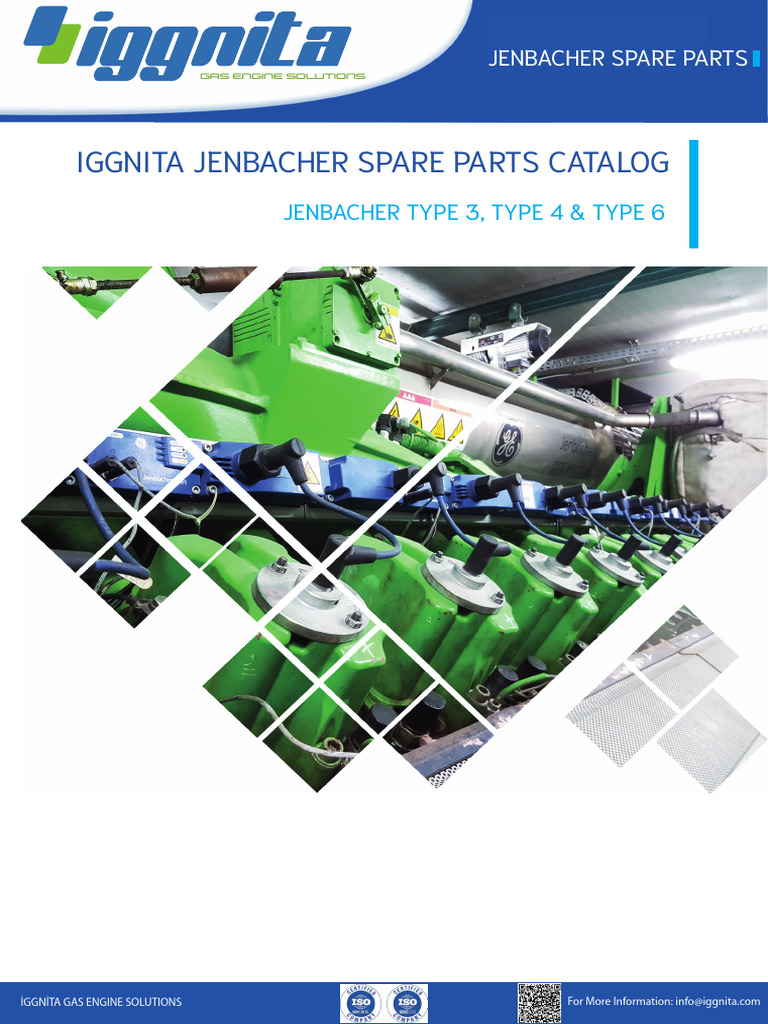 Jenbacher Catalog General | PDF | Piston | Motor Oil