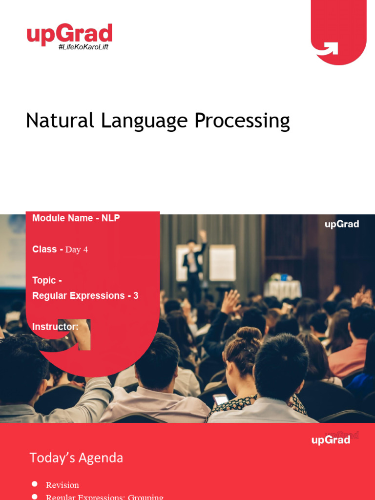 Day 4 NLP | PDF | Regular Expression | Linguistics