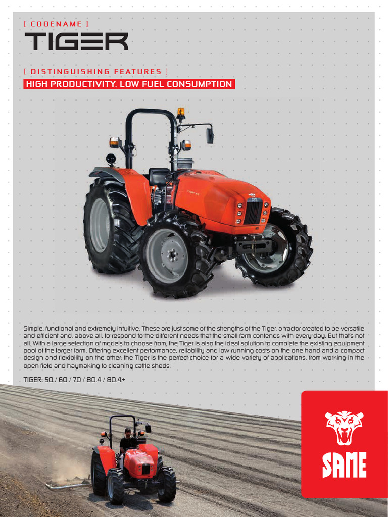 308.8146.3.1-3 Tiger Stage I EN 2 | PDF | Four Wheel Drive | Vehicles