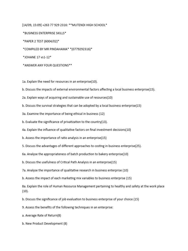 BES Questions and Answers | PDF | Balance Sheet | Banks