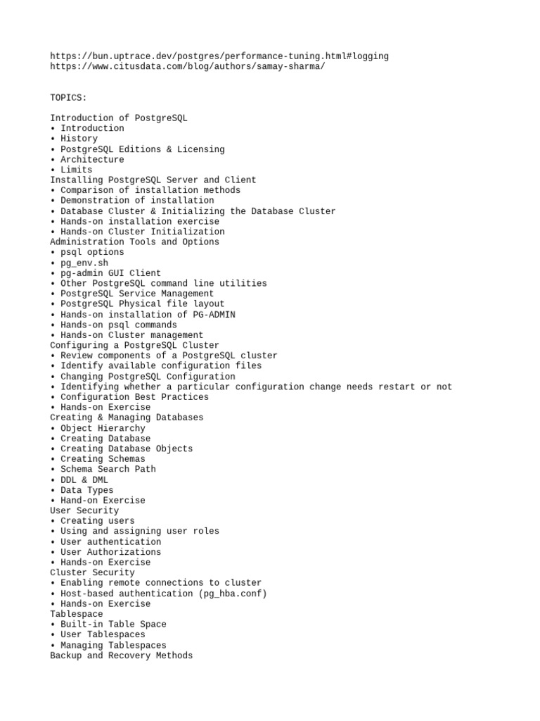 Postgres | Download Free PDF | Postgre Sql | Databases
