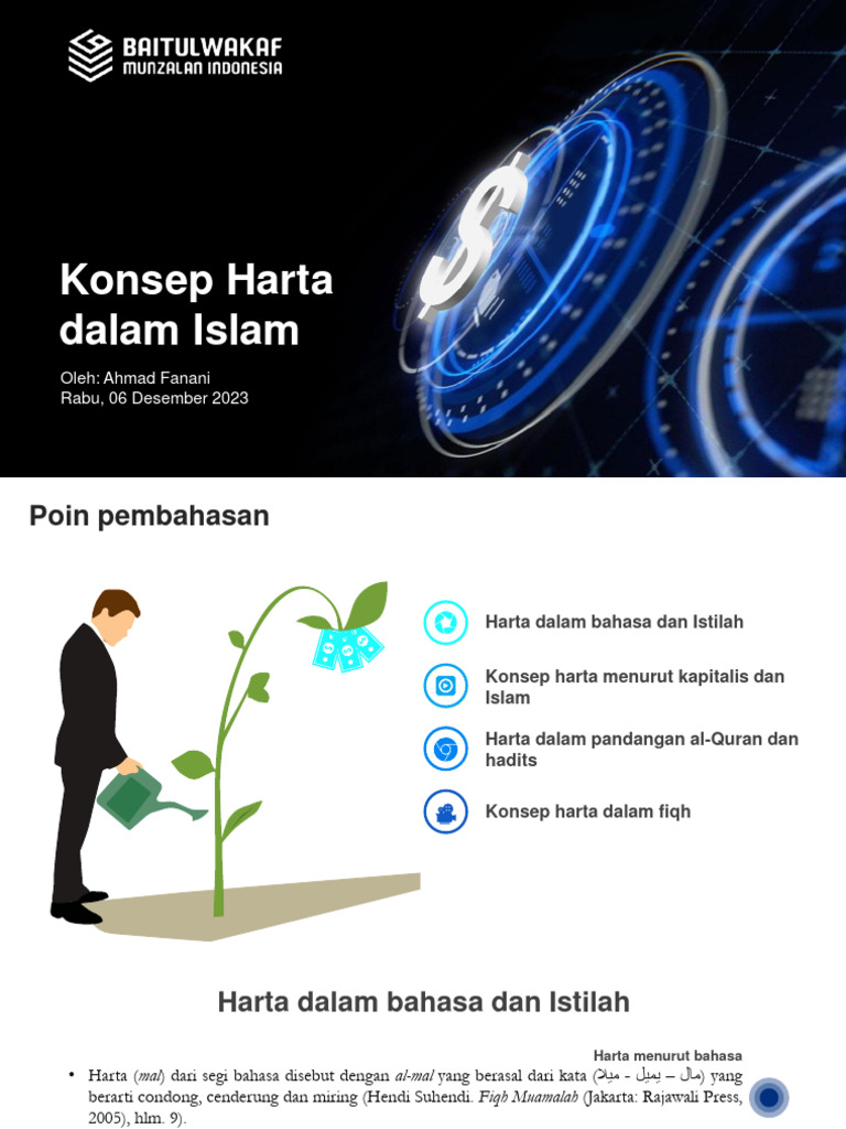 Konsep Harta dalam Islam dan Fiqh | PDF