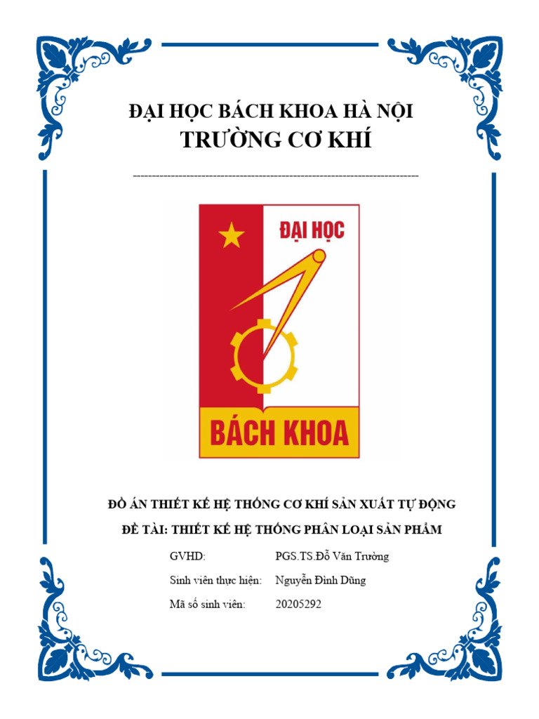 Báo Cáo DA1 | PDF