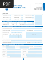 Z583 Medical Scheme Membership Form | PDF | Pension