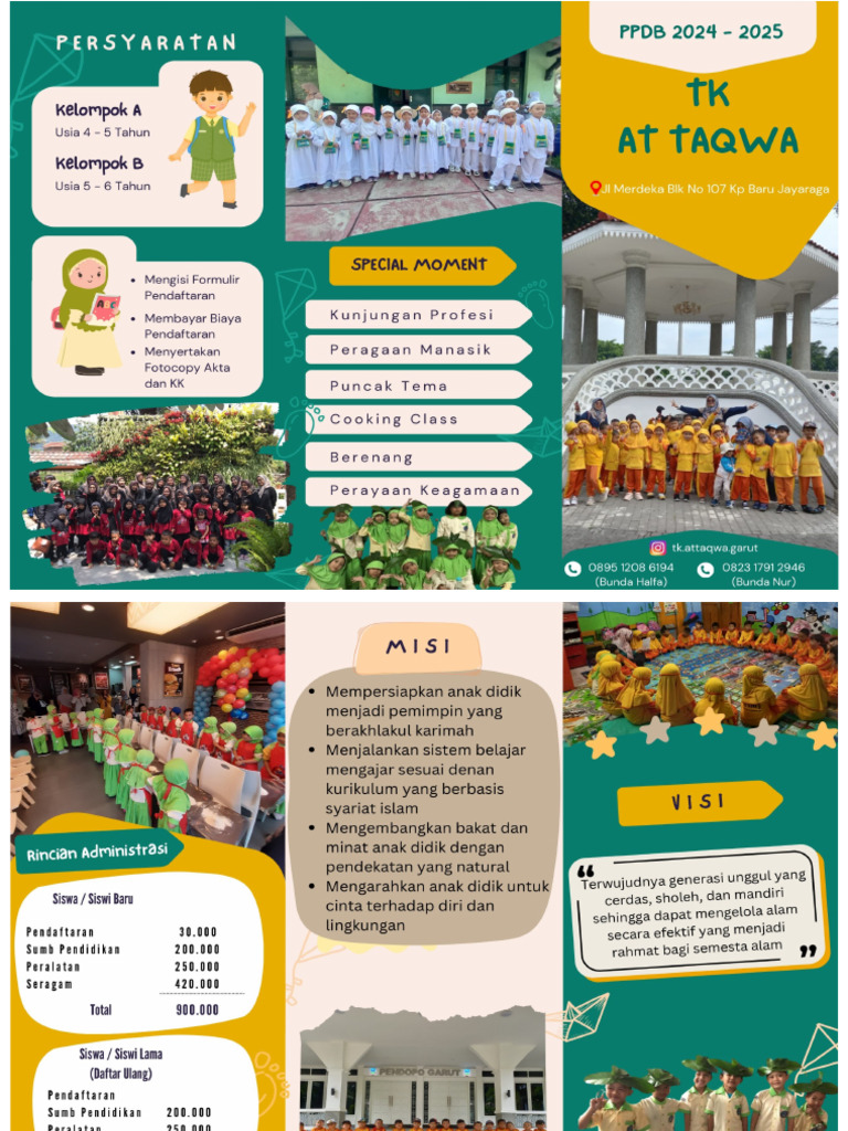 Brosur TK AT - TAKWA GARUT | PDF