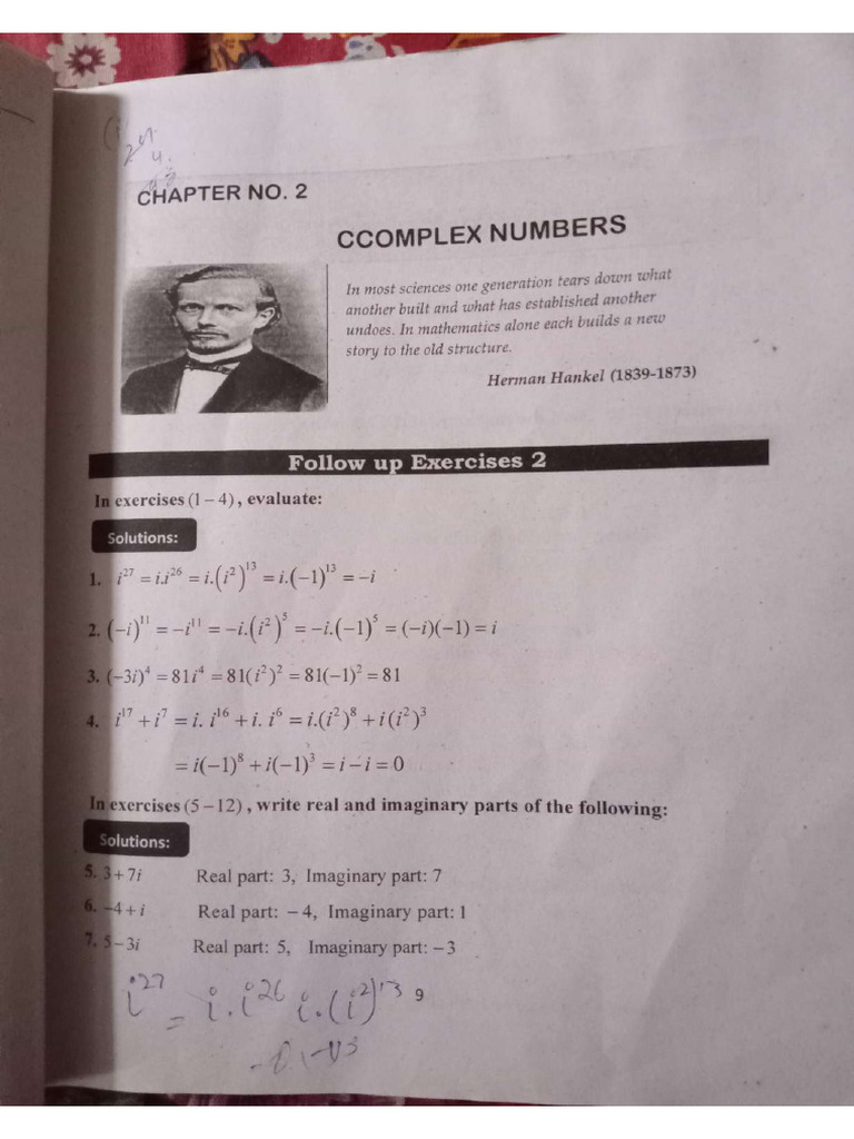 Basic Mathematics 4 | PDF