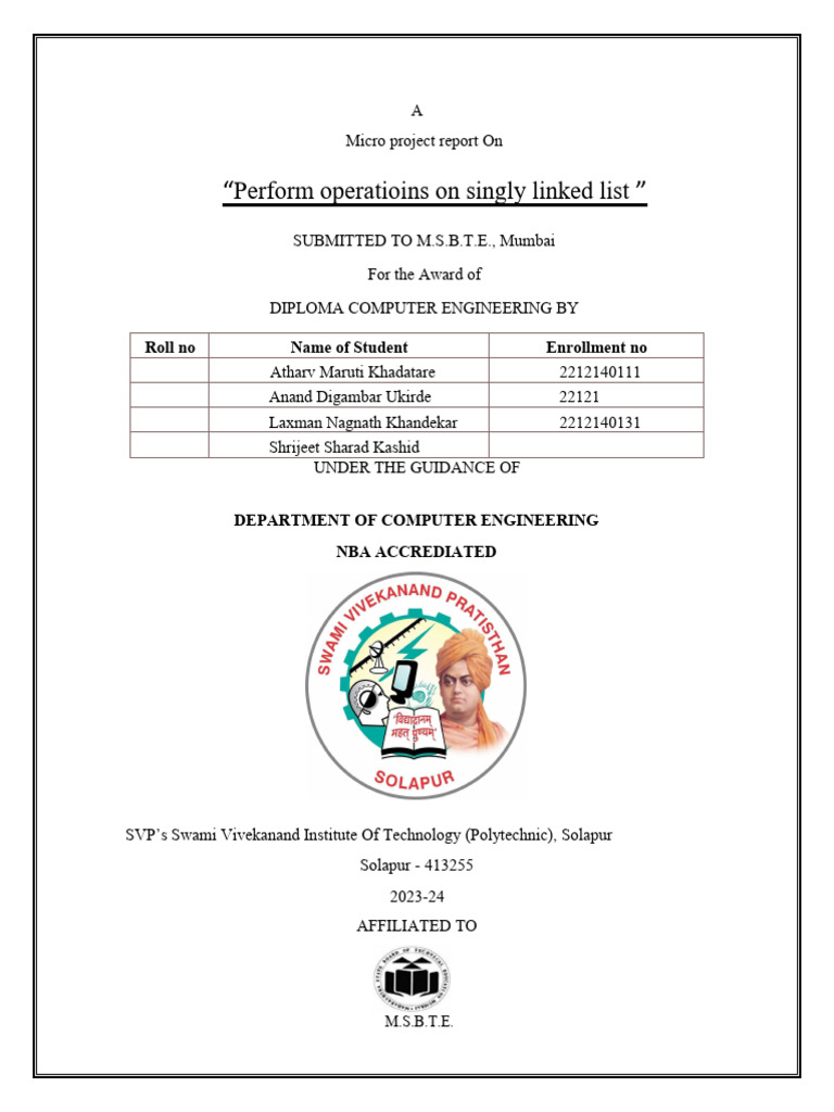 DSU Microproject | PDF | Computer Programming | Computing DSU Microproject | PDF | Computer Programming | Computing