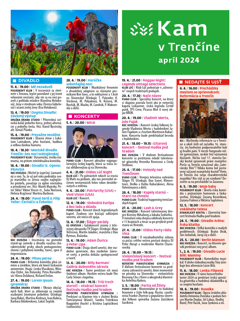 KAM V Trenčíne - Apríl 2024 | PDF