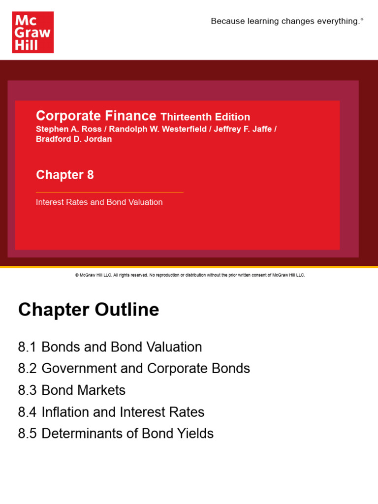 Ch.8 | PDF | Bonds (Finance) | Present Value
