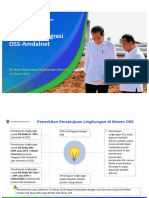 Persetujuan Lingkungan & RKL-RPL Rinci Melalui OSS - BKPM | PDF